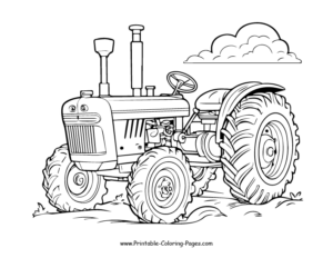 22 Free Tractors Coloring Pages: Unleashing Creativity For Young Artists