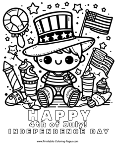 4th Of July Coloring Pages: Celebrate With Color