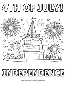 4th Of July Coloring Pages: Celebrate With Color