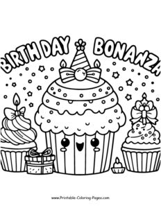 Cupcake Coloring Pages: Fun And Creative Activities For Kids (30 PDF)