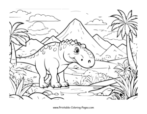 Amazing Dinosaur Coloring Pages : Explore The Jurassic World Of ...
