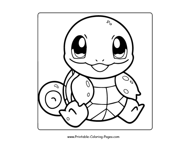 Printable Pokémon Coloring Pages: A Fun And Creative Activity For All ...