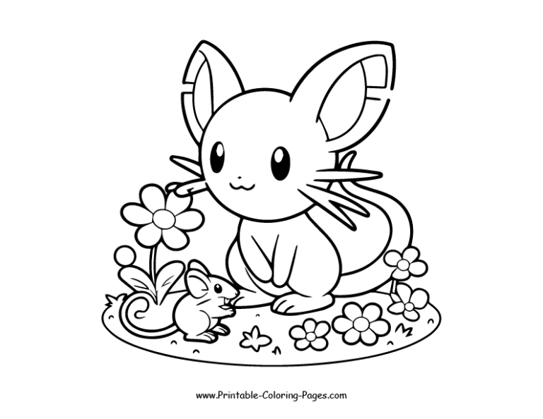 Printable Pokémon Coloring Pages: A Fun And Creative Activity For All ...
