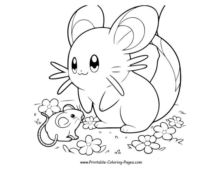 Printable Pokémon Coloring Pages: A Fun And Creative Activity For All ...