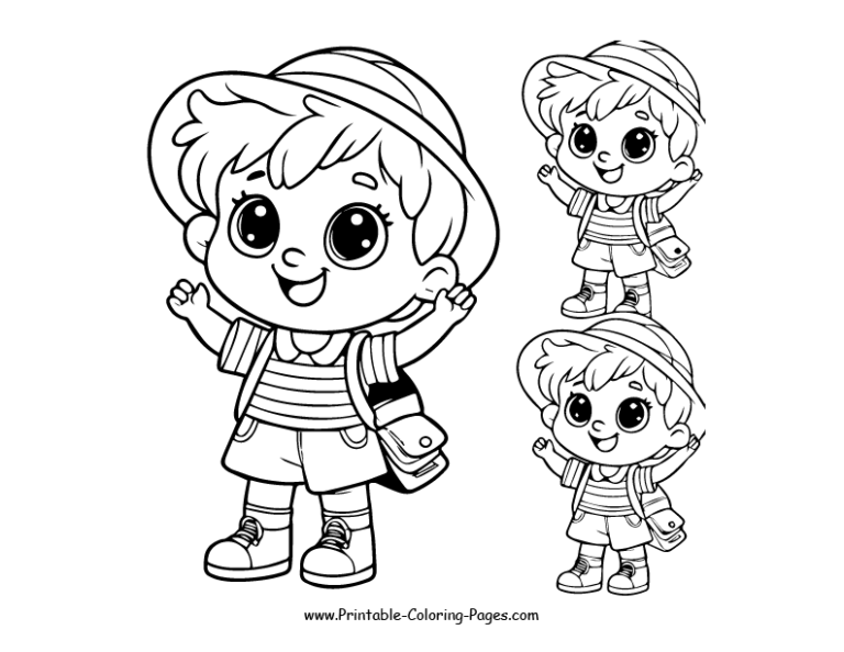 Amazing Preschool Coloring Pages : Get Ready For Fun With (30 PDF)