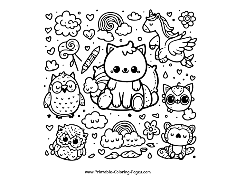 Amazing Preschool Coloring Pages : Get Ready For Fun With (30 PDF)