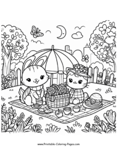 Spring Coloring Pages: A Delightful Journey Into The Colors Of Spring ...