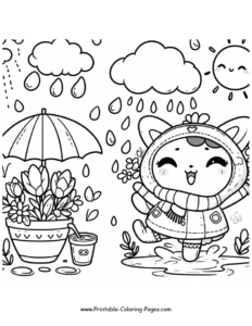 Spring Coloring Pages: A Delightful Journey Into The Colors Of Spring ...