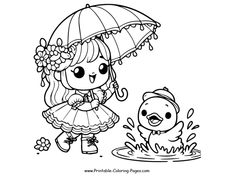 Princess Coloring Pages Magical 20 PDF