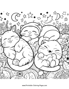 30 Downloadable CatNap Coloring Pages: Fun And Relaxation For All Ages