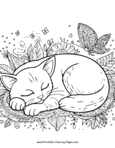 30 Downloadable CatNap Coloring Pages: Fun And Relaxation For All Ages