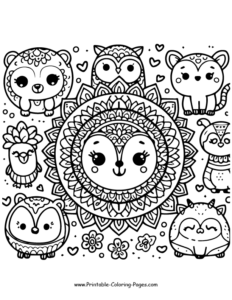 Free Mandala Coloring Pages- 32 PDFs