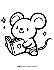 Free Cartoon Coloring Pages (PDFs)