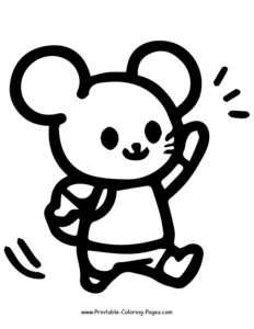 Free Cartoon Coloring Pages (PDFs)
