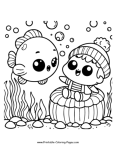 30 Fish Coloring Pages: Dive Into The Creative Ocean