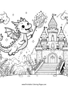 40 Dragon Coloring Pages: A Gateway To Imagination