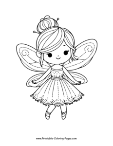 30 Fairy Coloring Pages: A Magical Gateway To Creativity