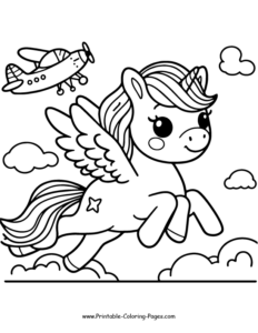 Pegasus Coloring Pages: A Mythical Journey To Creativity